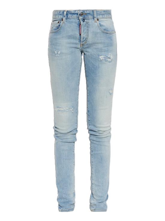 DSQUARED2 Dsquared2 Distressed-Effect Super Skinny Jeans